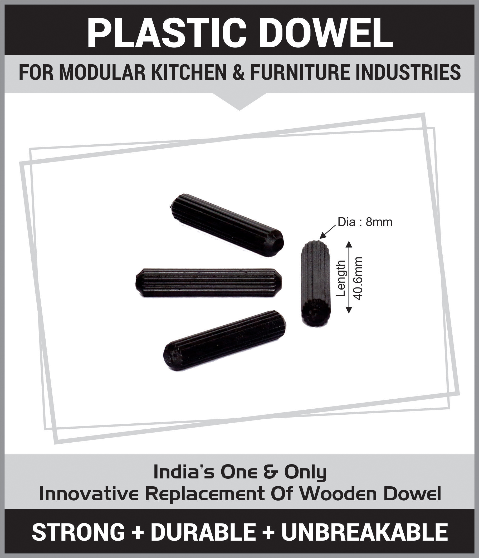 Plastic Dowel – FUTURE ORGANIC PVT LTD